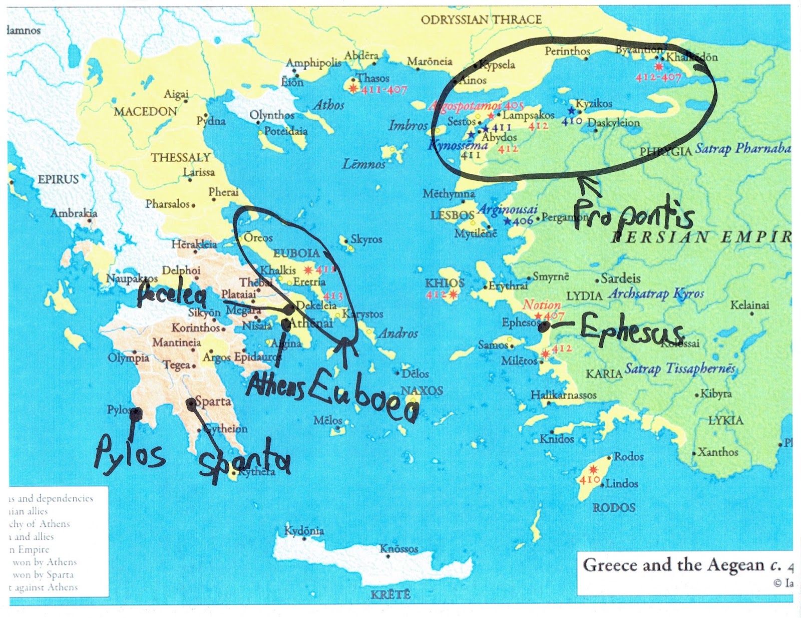 Essayist-Lawyer: Alcibiades' Brief Flash of Glory (411-406 BC)