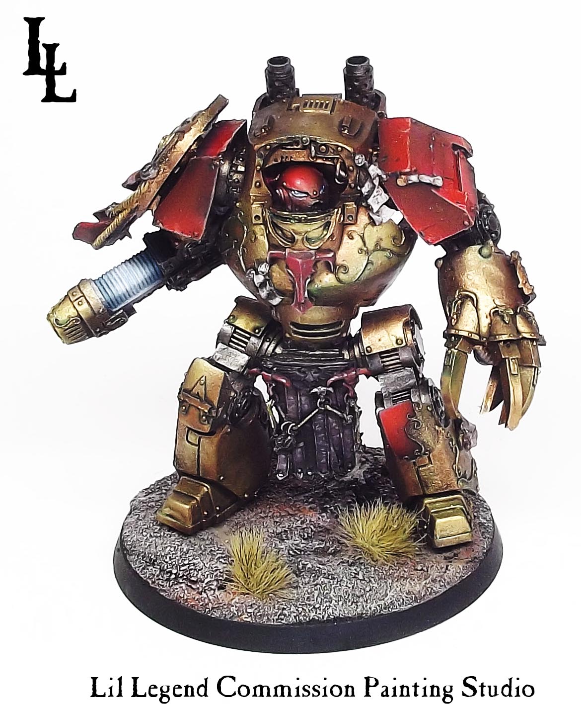 Hecaton Aiakos Minotaurs Contemptor Dreadnought Commission ~ LilLegend ...