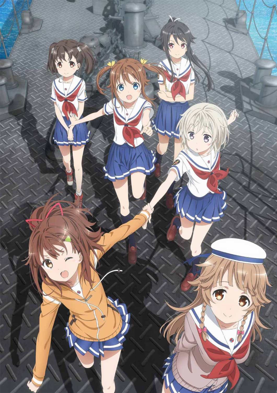 High School Fleet (HaiFuri) โรงเรียนมัธยมกองเรือรบ ตอนที่ 1 - 12 จบ ซับ ...