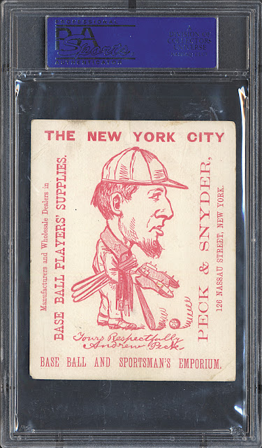 Collector's Crack: One of the Oldest Baseball Cards ever!!!