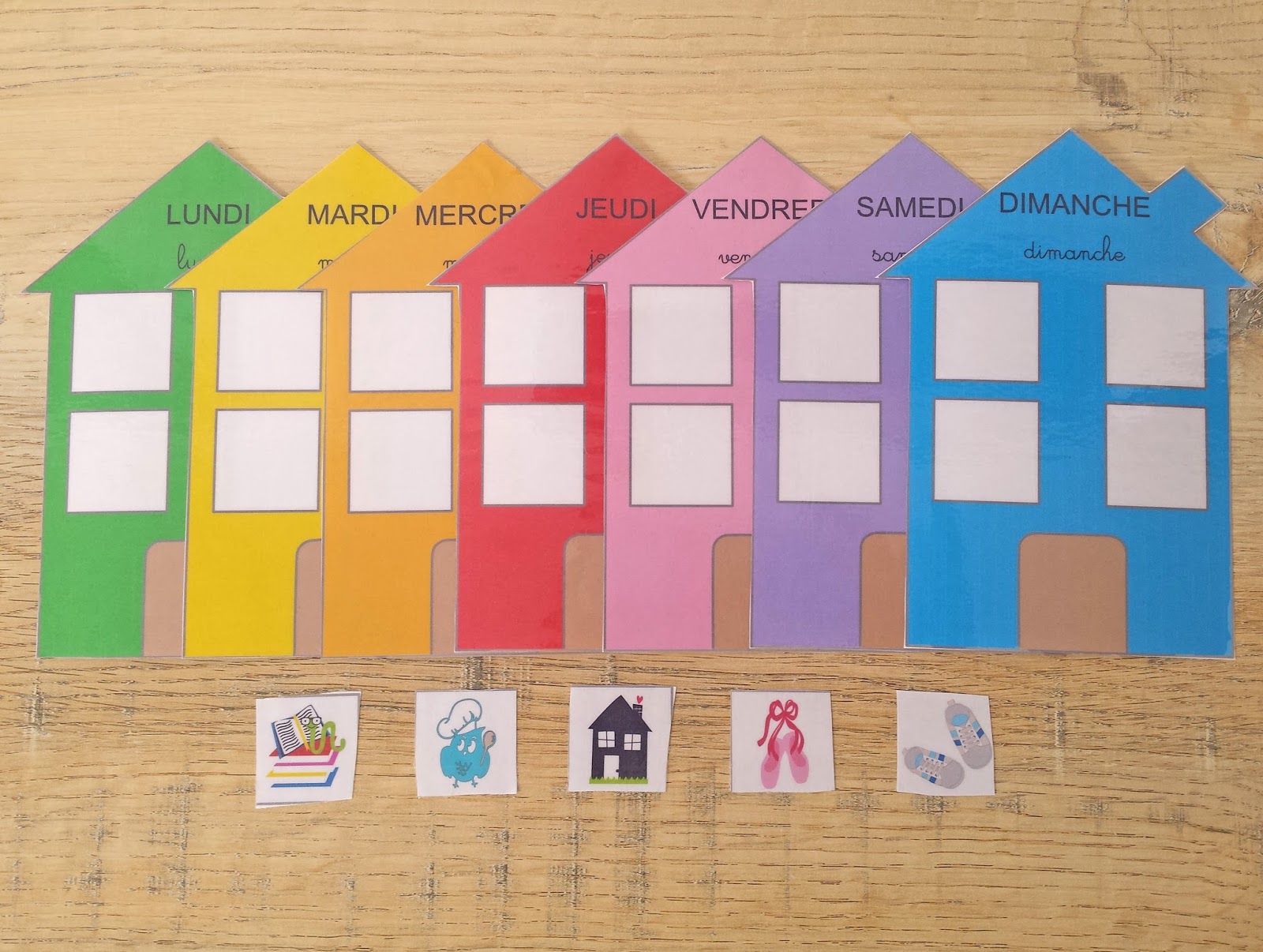 Trucs de Maëliane, le blog.: [Outil pratique] Un semainier pour mieux ...