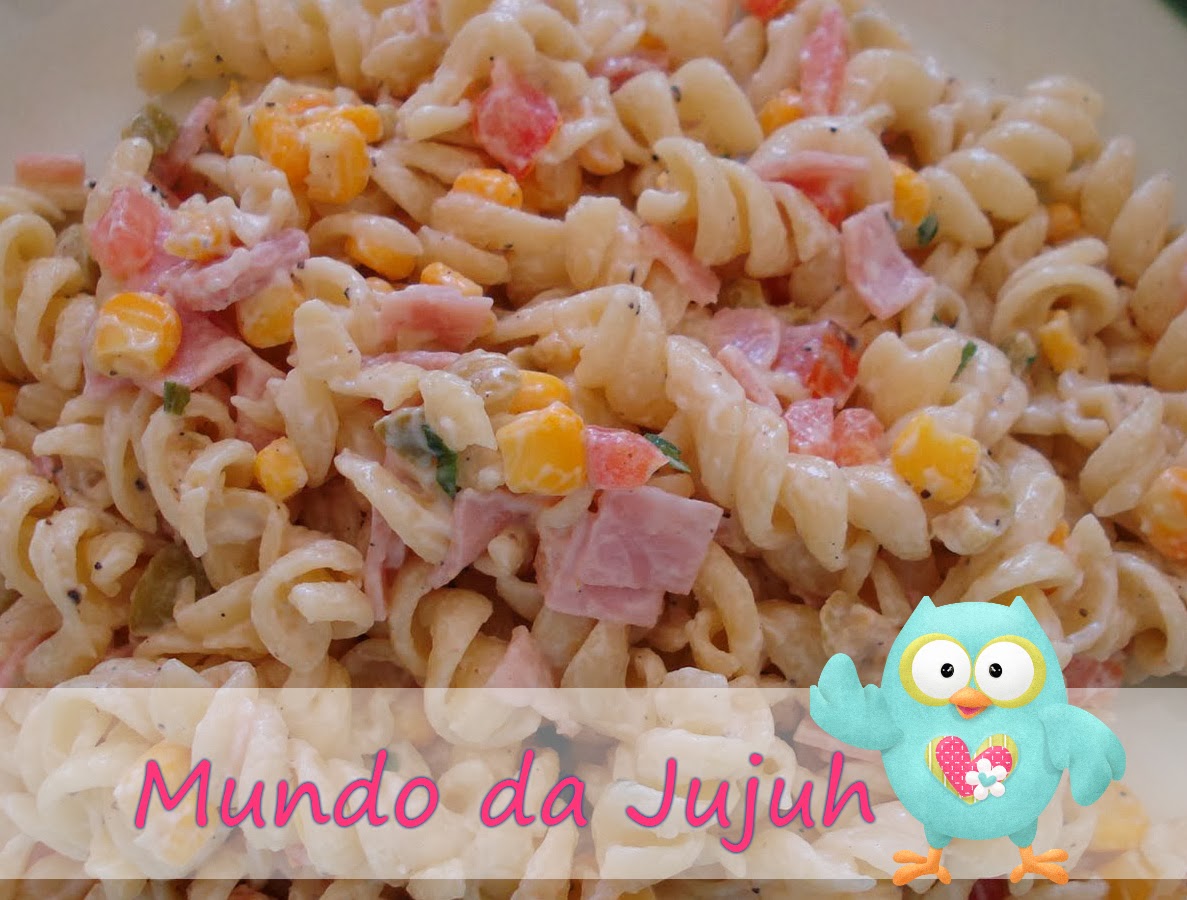 Mundo da Jujuh: Salada de Macarrão #Quinta-Feira