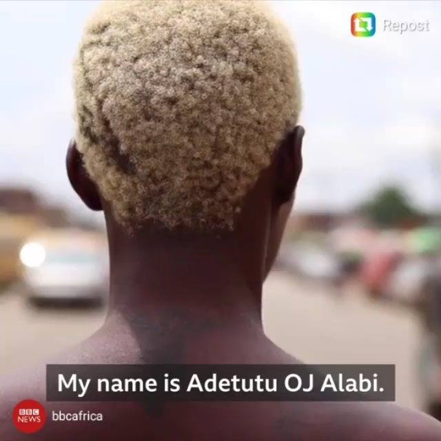 "My name is Adetutu OJ Alabi, A single mum, face model with tribal ...