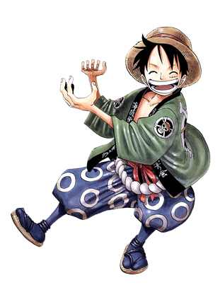 Design Mania - Revolução do Design!: Render - One Piece Luffy Dance