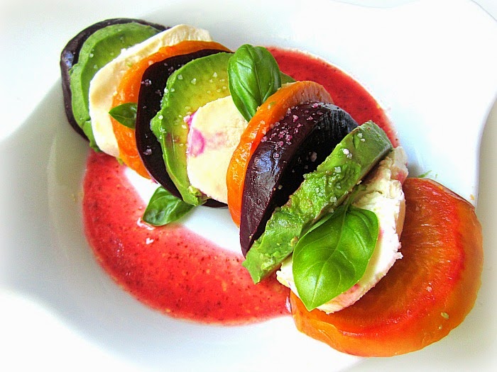 What's for Lunch? Beet Caprese