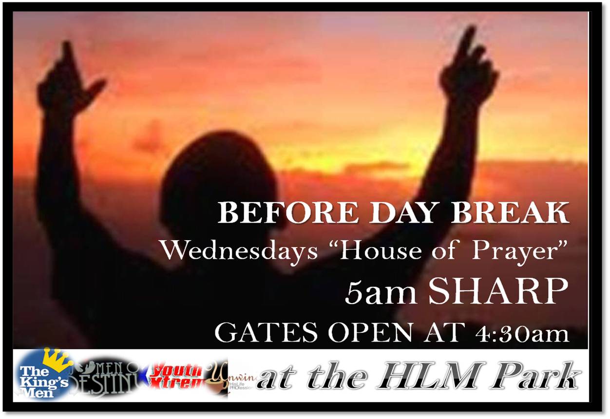 Pastor JR's POINTERS: HOUSE of PRAYER at HIS LIFE