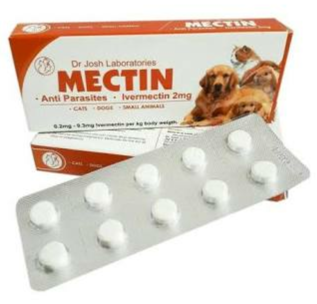 jangkau pet: Mectin anti parasites