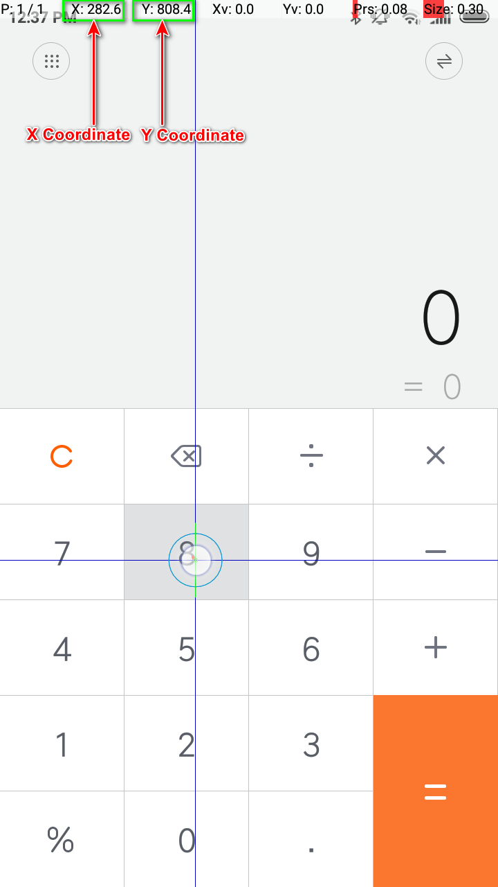 How To Click Tap On The Element By Using X And Y Coordinate In Appium