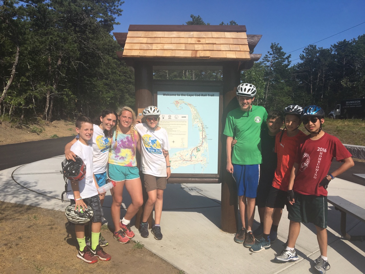 Teen Treks: Cape Cod Trekkers Ride a Beautiful Rail-to Trail