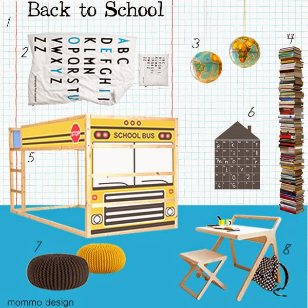 mommo design: MOODBOARD: Back to school