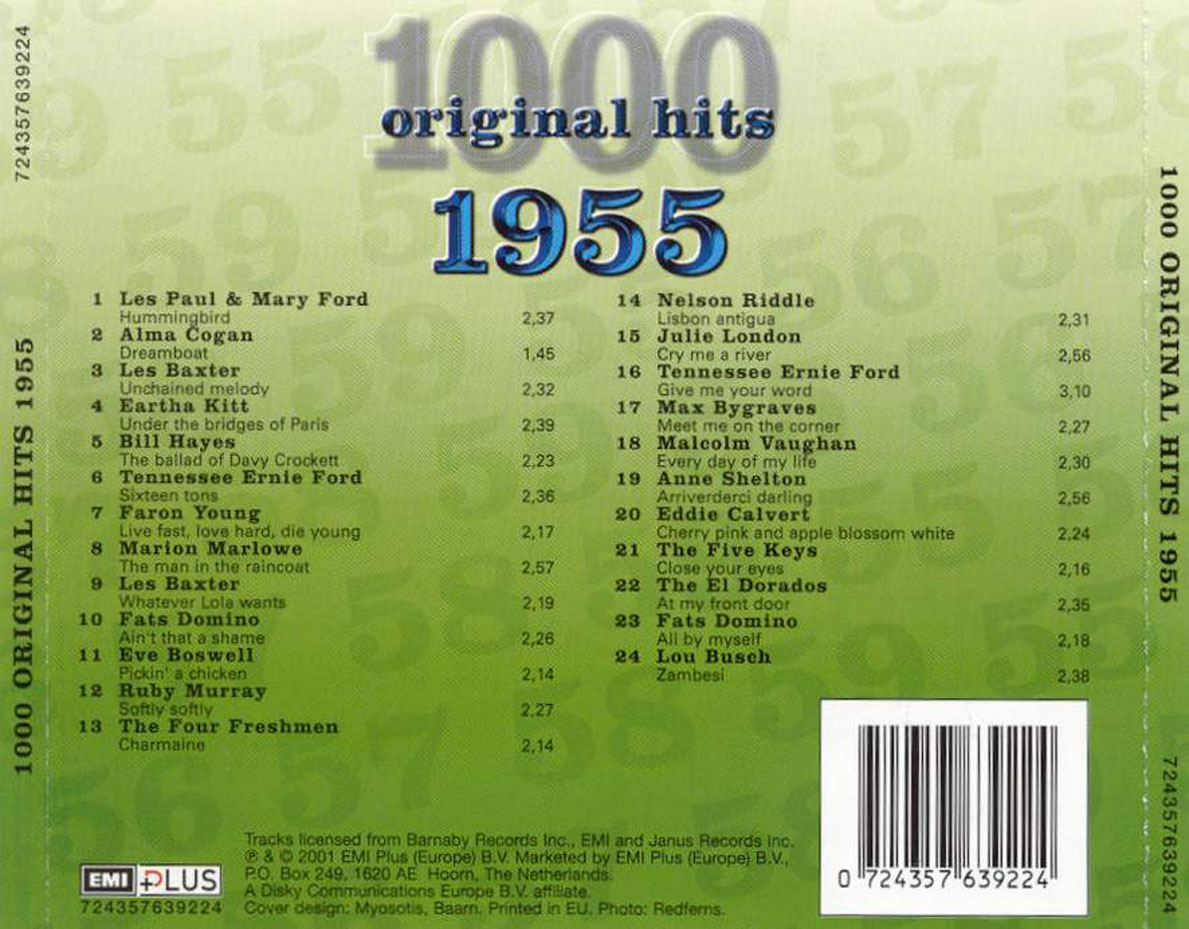 ROCKABILLY/SUPER/88: 1000 Original Hits 1955