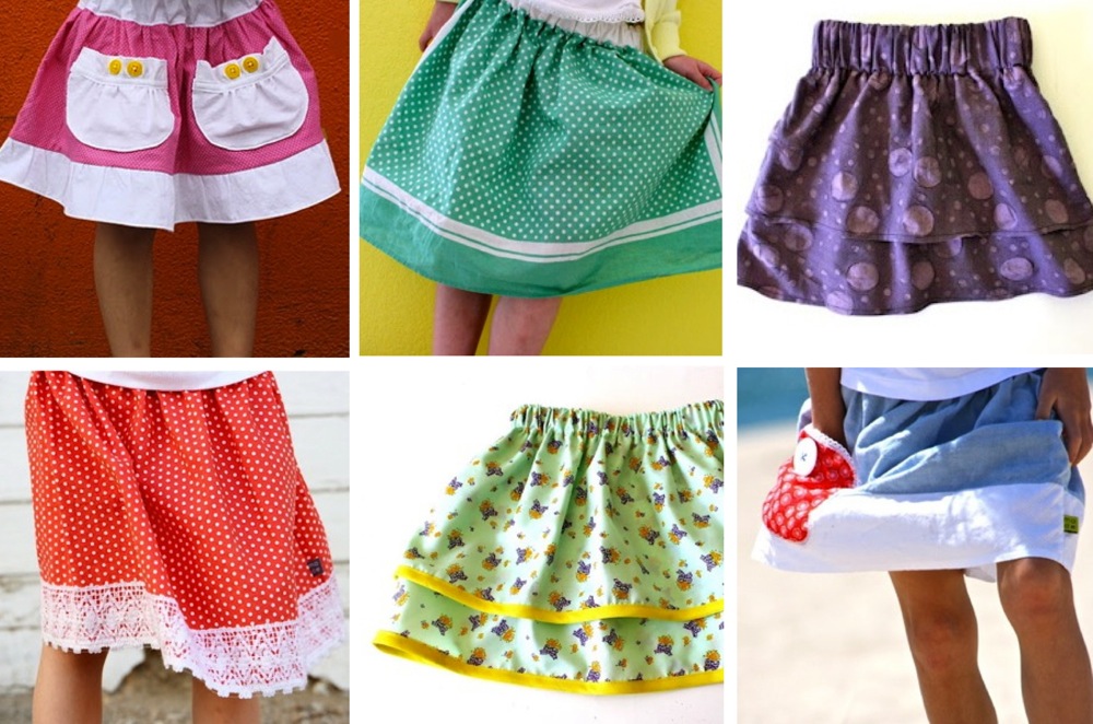 ruffled seersucker skirt - MADE EVERYDAY