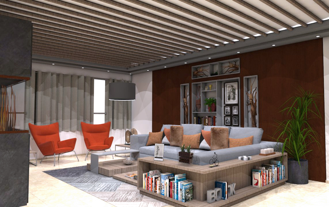 Diseño de sala comedor. Diseño de comedor y sala de TV. Diseño de ...