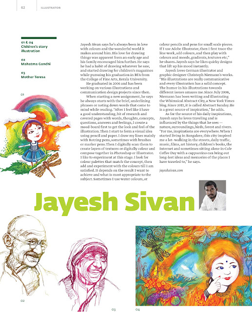Jayesh Sivan - Illustrations: April 2012