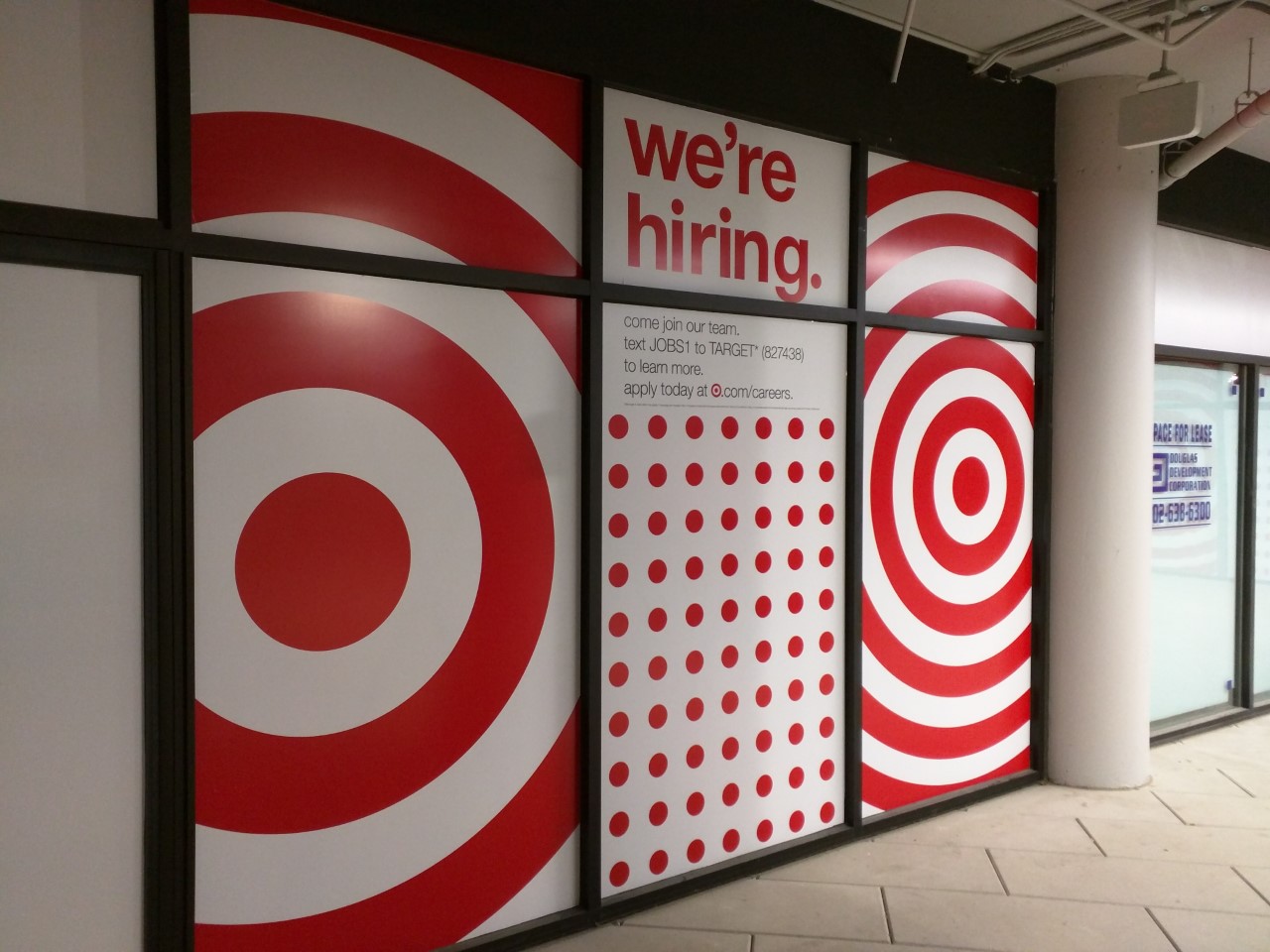 Robert Dyer @ Bethesda Row: Target posts Coming Soon signage in ...