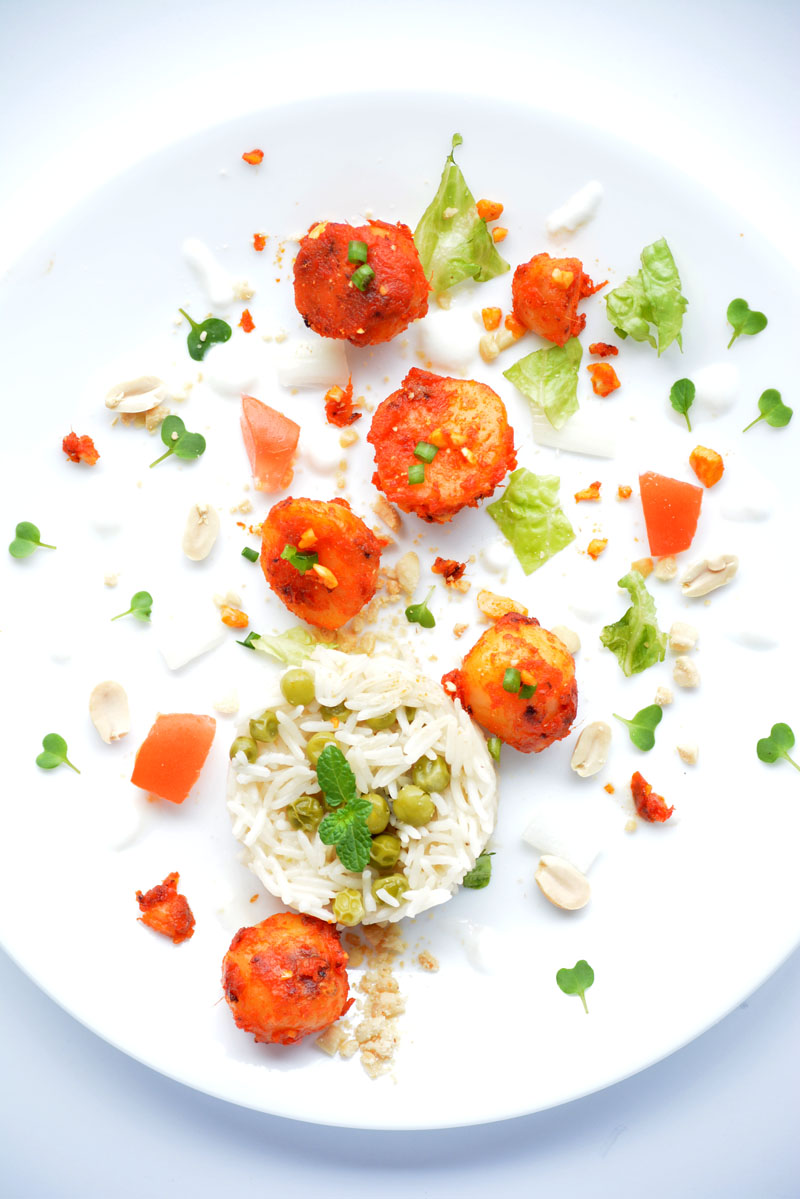 Dragon Potatoes - Edible Fire - Dragon Aloo - Love is in my Tummy