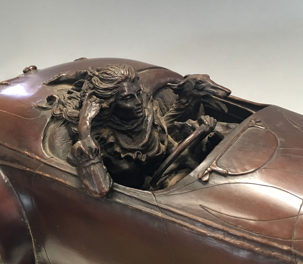 arteautoblog - the blog of l'art et l'automobile: Free Wheelin’ bronze ...