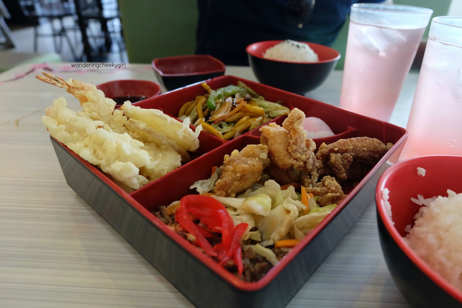 Wandering Cheeky Girl: Food Review: Tokyo Tokyo Sakura Sumo Meal (for two)