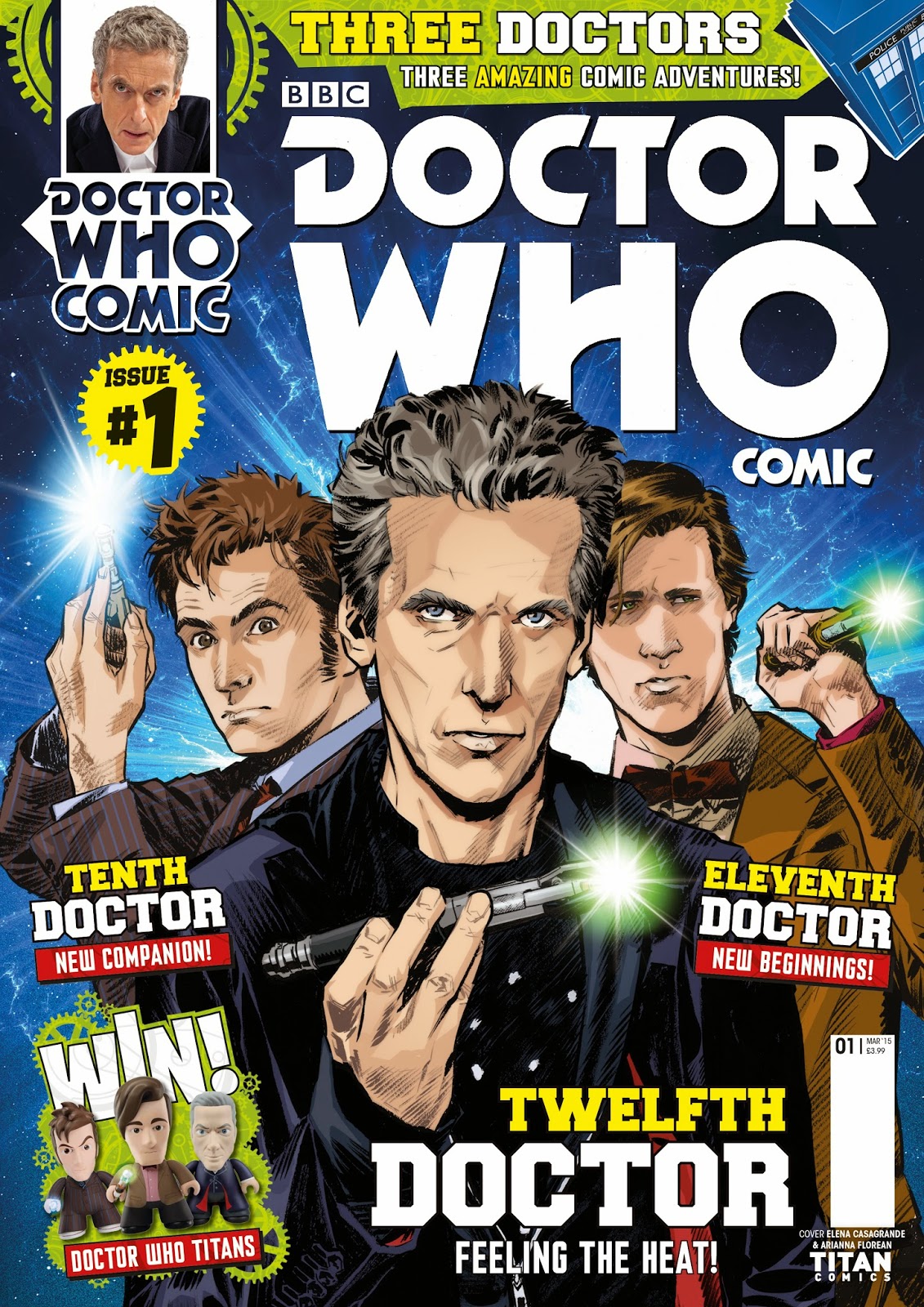 UK: The BBC Doctor Who Comic From Titan Magazines Is Out Today