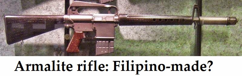 ---TRENDING ONLINE---: Armalite rifle: Filipino Made it or Not?