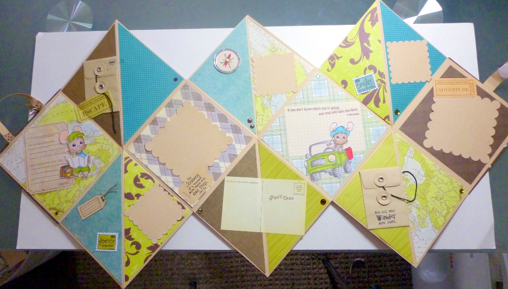 Whiff of Joy - Tutorials & Inspiration: Exploding Scrapbook Tutorial