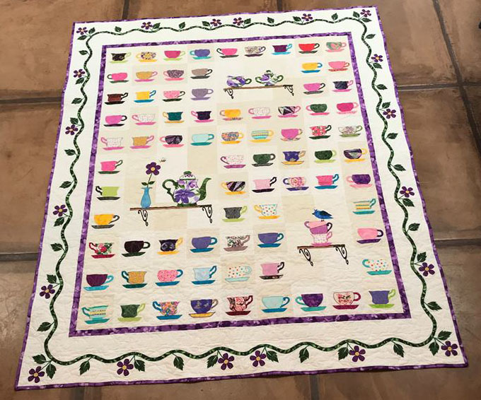 PJ's Crafty Creations: Rhoda's Tea Time Quilt Pattern