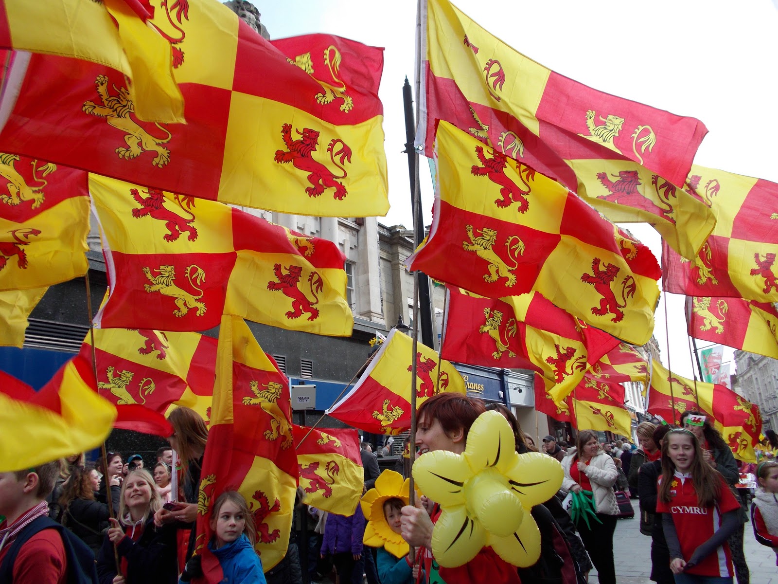 THE TRUE NATIONAL FLAG OF CYMRU.