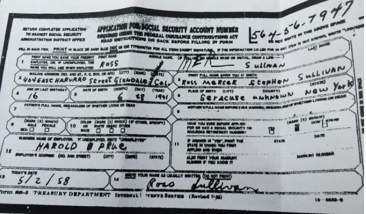 Down the road less traveled..: Ross Sullivan was the Zodiac Killer