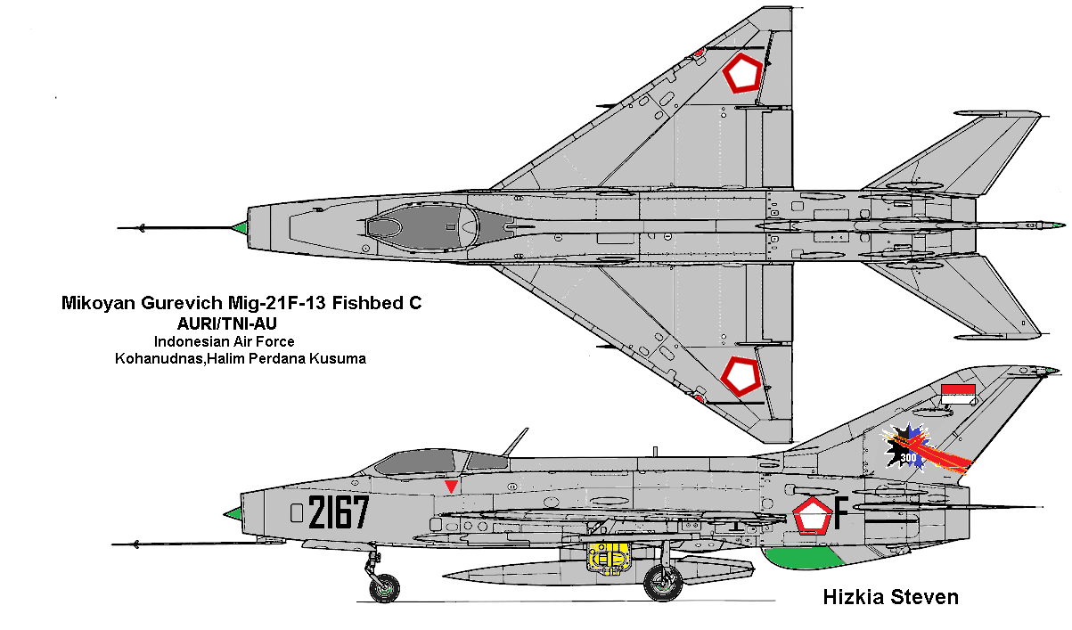 Sejarah Pesawat Militer Indonesia: Mikoyan Gurevich Mig-21 Fishbed