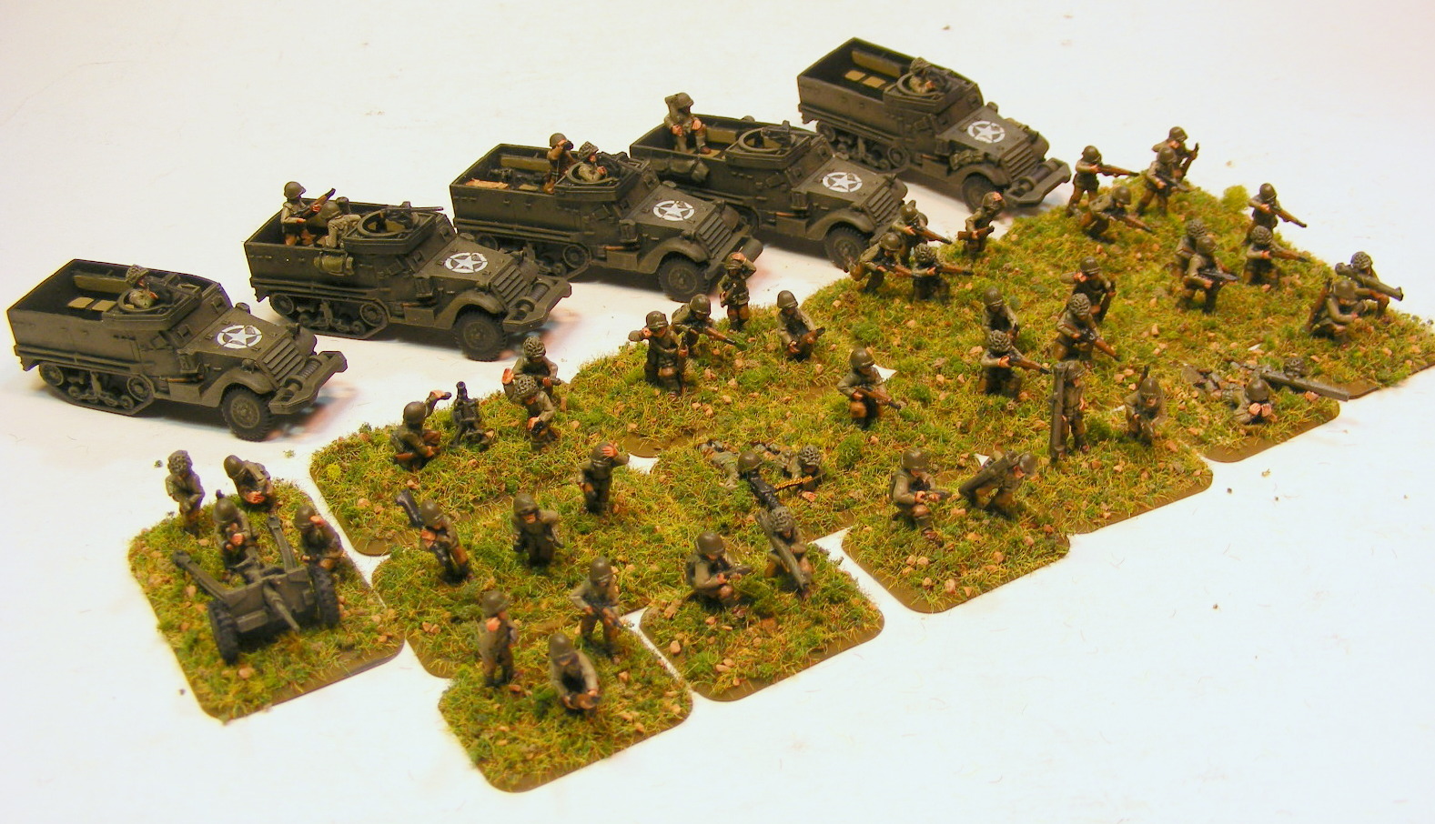 Evil Bob's Miniature Painting: 15mm WWII Americans for Flames of War (FOW)