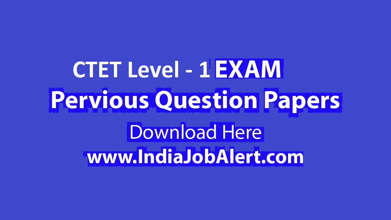 CTET Primary Level Previous Year Question Paper Download Here ctet-primary-level-previous-year-question-paper-download-here