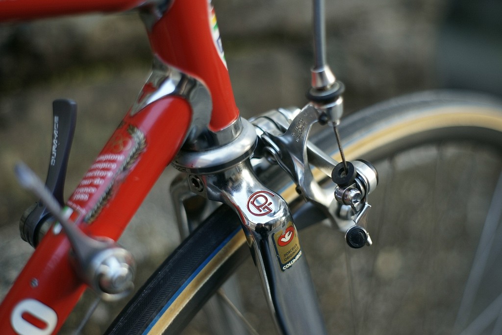 Zugzwang: Pinarello Montello, Chrommuffen, full Dura-Ace, ca. 1989 ...