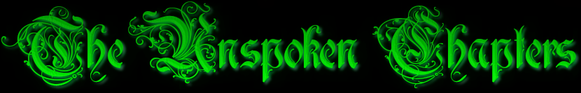 The Unspoken Chapters: May 2013