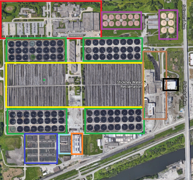 Industrial History: MWRD: Stickney Water Reclamation Plant (WRP)