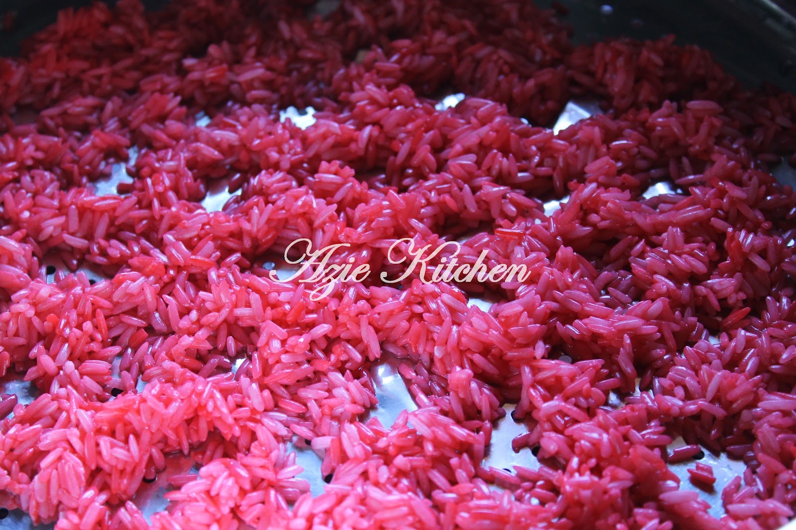 Pulut Merah Geng Lompat Tikam - Azie Kitchen