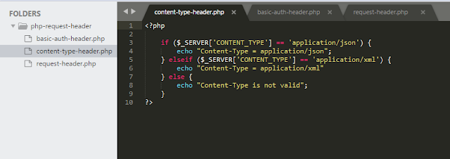 PHP Request Header Menggunakan Postman