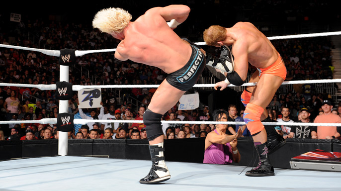 WWE In live!!!!: DOLPH ZIGGLER vs ZACK RYDER