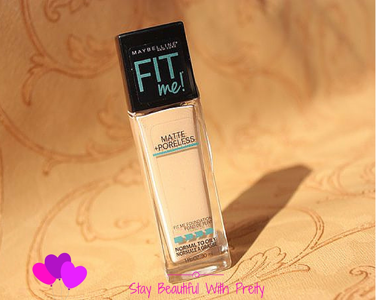 Stay Beautiful With Preity: Maybelline Fit Me Foundation Matte+Poreless ...