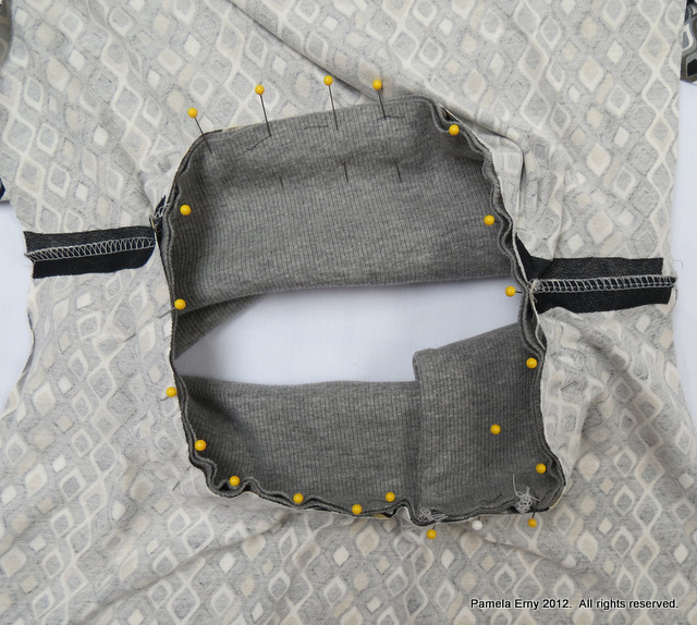 Off The Cuff ~Sewing Style~: The "Split Cowl Collar" Tutorial