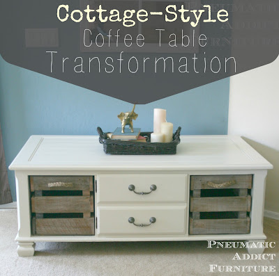 Cottage-Style Coffee Table Transformation | Pneumatic Addict