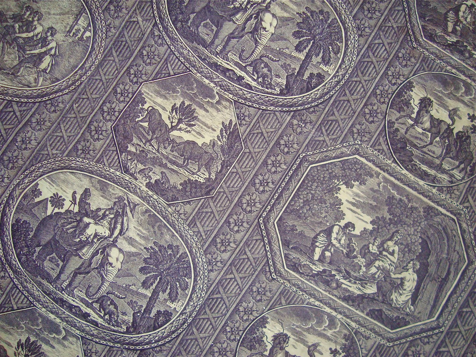 Interesting Antique Textiles: The emergance of Neoclassical toiles in ...