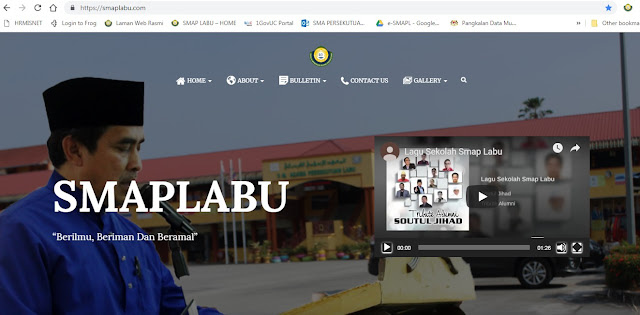 Laman Web Rasmi : PERALIHAN KE LAMAN WEB SMAP LABU BAHARU