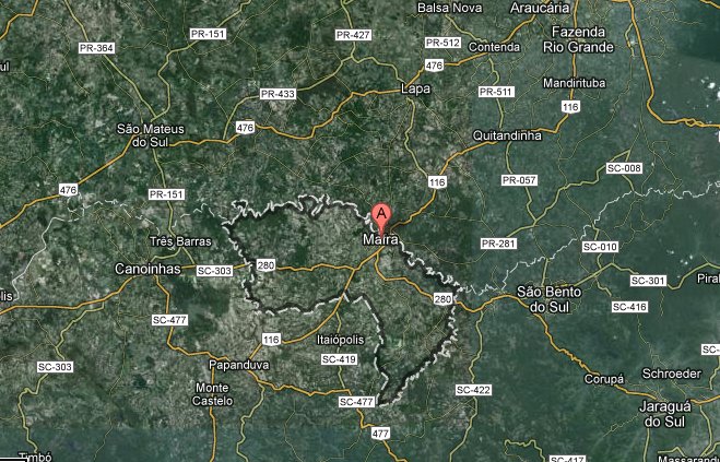 Blog do Ralph Giesbrecht: CIDADES QUE VISITEI (V) - MAFRA, SC