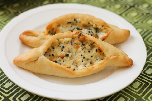 Food Lust People Love: Fatayer Jebneh - Arabic Cheese Pies #BreadBakers