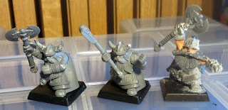 For Glorious Death !: Dwarf warrior unit with BSB Thane assembled