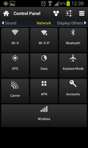 Control Panel para Android ~ Genesis Store