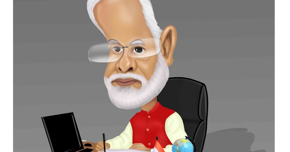 caricaturecartoon: narendra modi caricature. Prime minister caricature