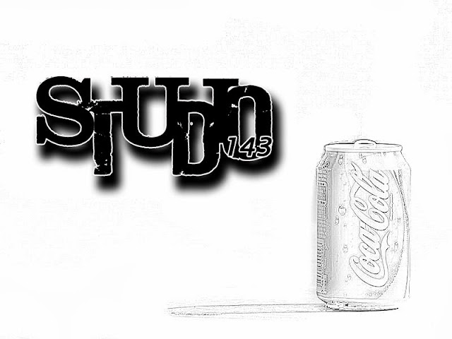 Creationz: Coke Line Drawing
