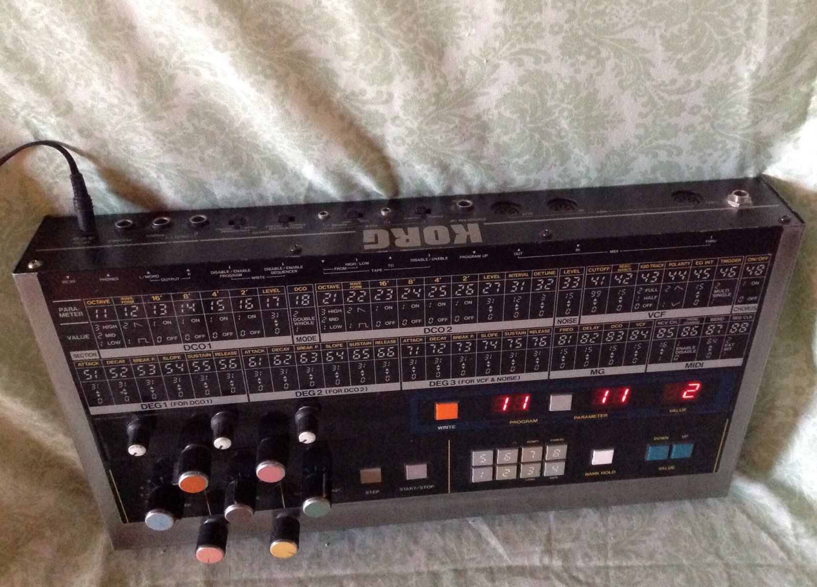 MATRIXSYNTH: korg ex 800 with moog slayer mod and more