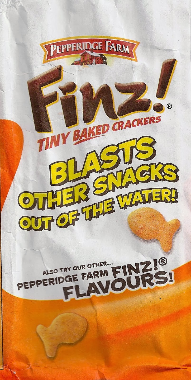 Cheeseburger Crisps & Other Stories: Pepperidge Farm Finz! ® Cheddar